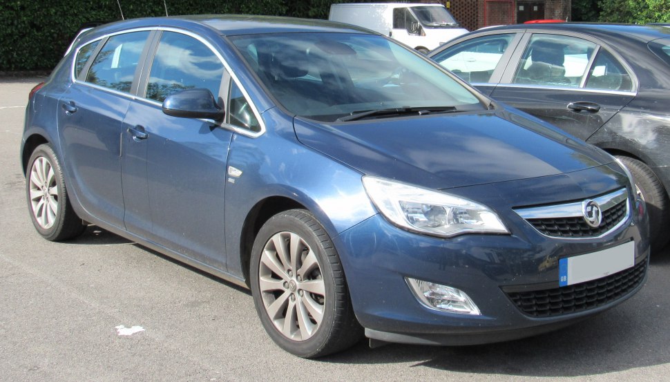 Vauxhall Astra technical specifications and fuel economy
